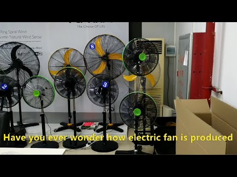 Have you ever know how dc fans are produced?