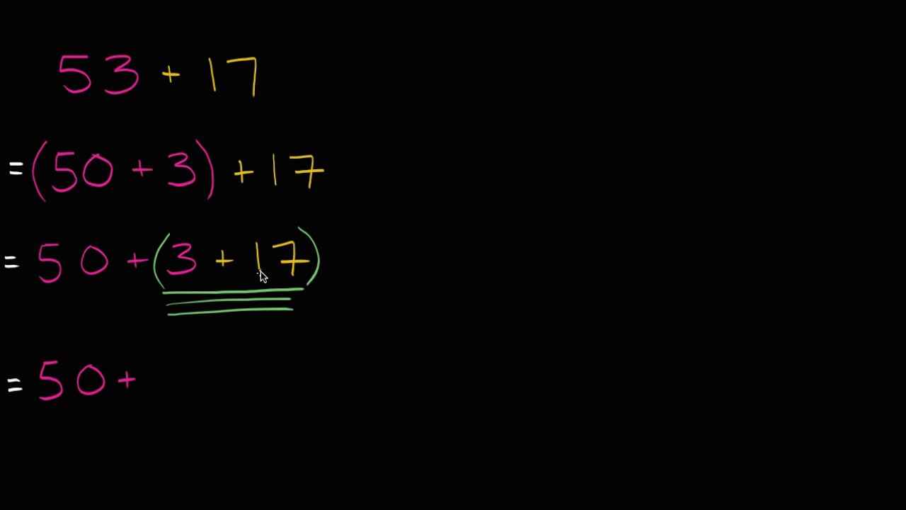 Addition using groups of 10 intro | Addition and subtraction within 100 ...