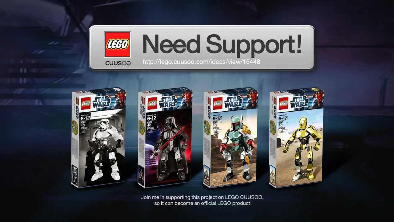 LEGO StarWars Ultrabuild | on LEGO® CUUSOO - YouTube