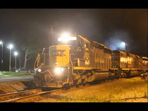 [HD] Chasing CSX B725 with SD40-2s Leading from Framingham to Attleboro, MA 6/24-25/19 - YouTube