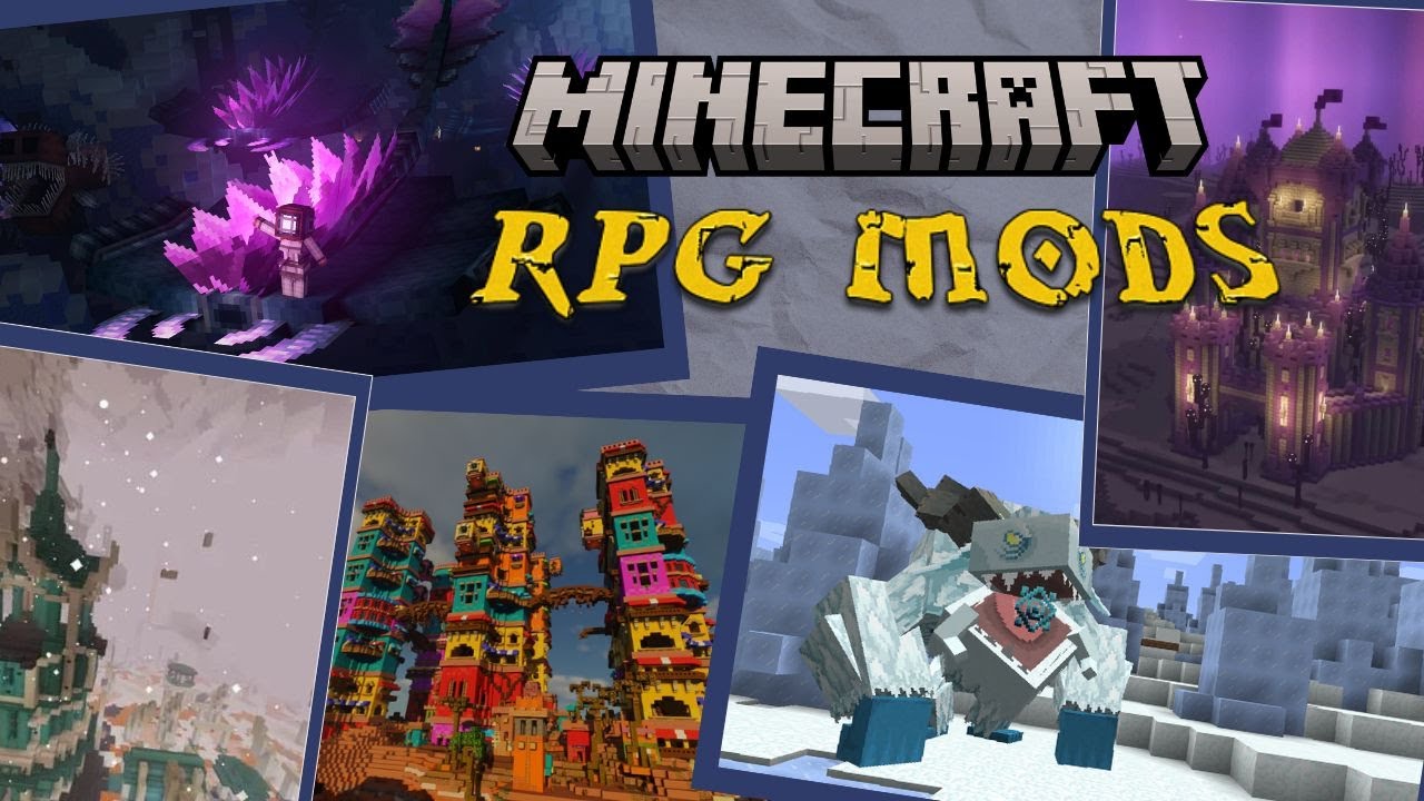 TOP 25 MODS PARA MINECRAFT RPG | Minecraft 1.20.1 - YouTube