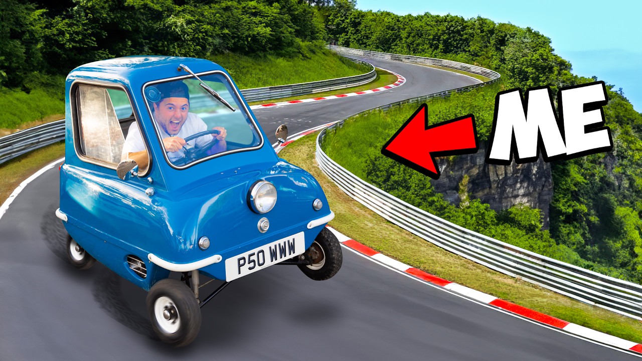 I Set A World Record In The World's Smallest Car - YouTube