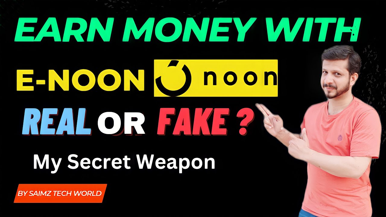 A Beginner's Guide To Earn Money With E-noon Real Or Fake? | E-noon ...