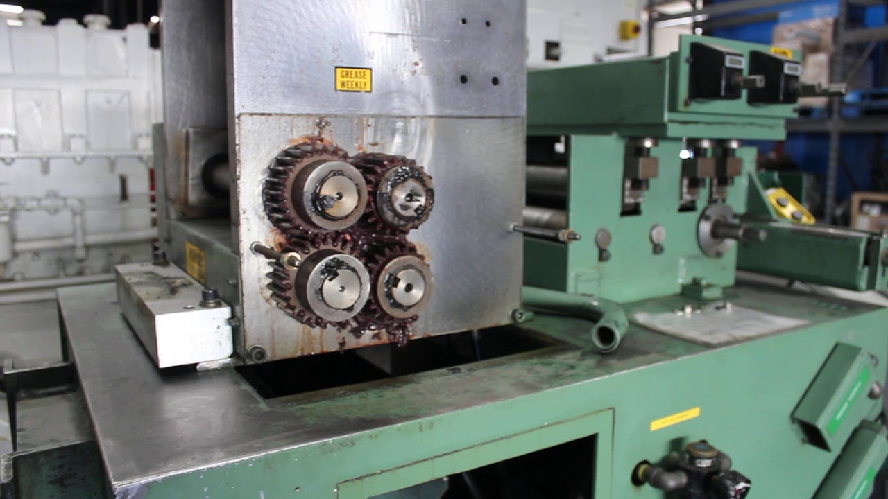 Feedlease Servo Feeder With Pull Through Straightener 12" x 0.187 ...