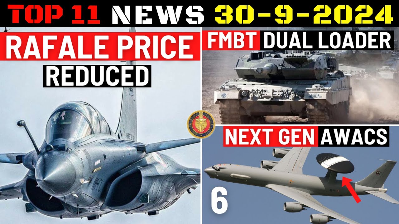 Indian Defence Updates : Rafale Price Reduced,Tejas Mk2 2026,FMBT Dual ...