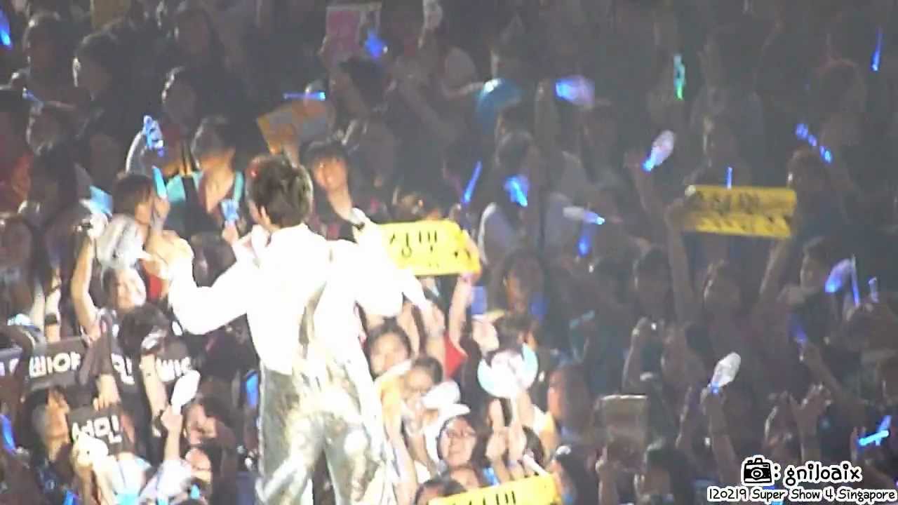 120219 Super Junior SS4 Singapore - White Christmas - YouTube Music
