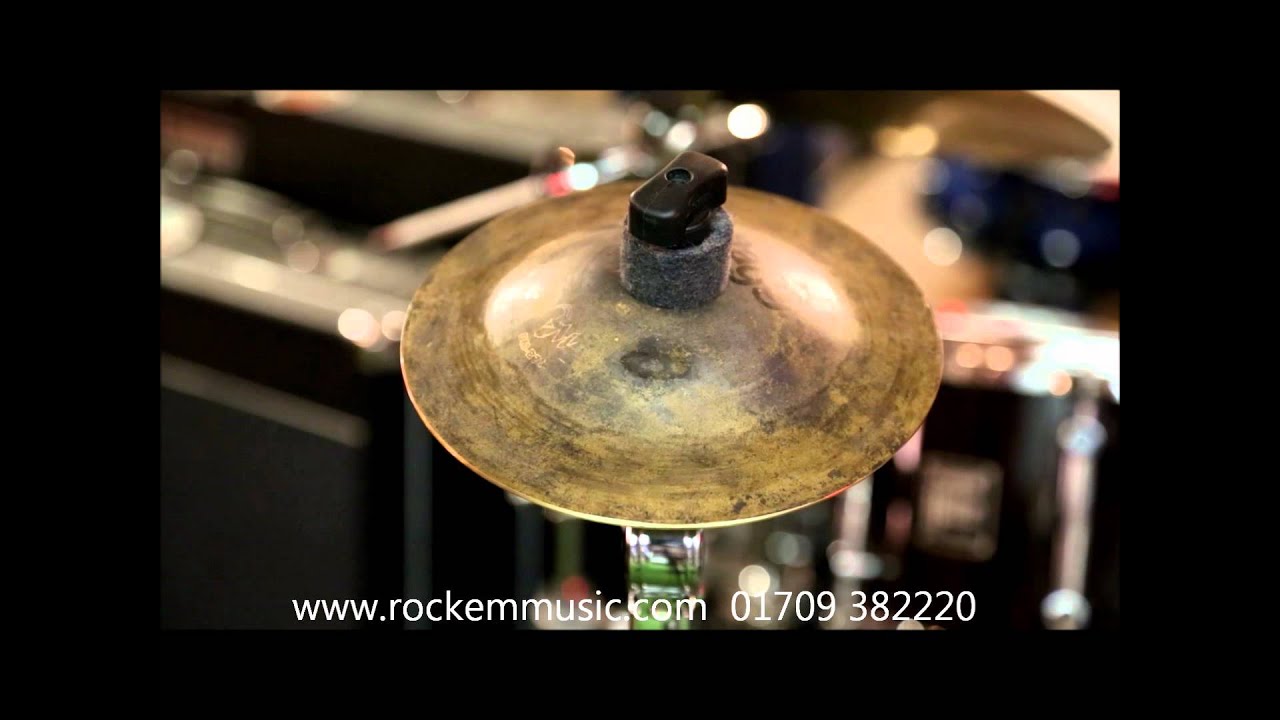 Stagg 7" Black Metal Bell Cymbal BM-B7M - YouTube