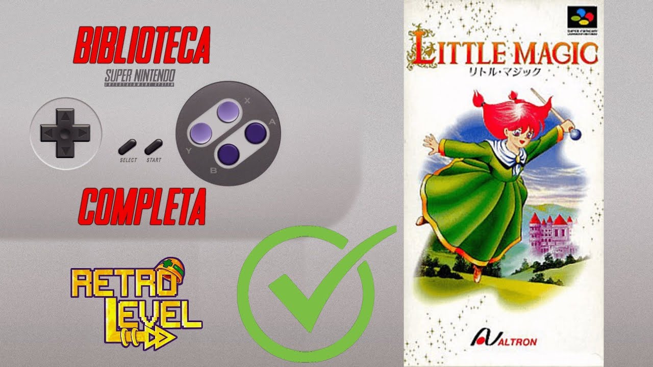 Little Magic - Biblioteca COMPLETA do Super Nintendo #758 - YouTube