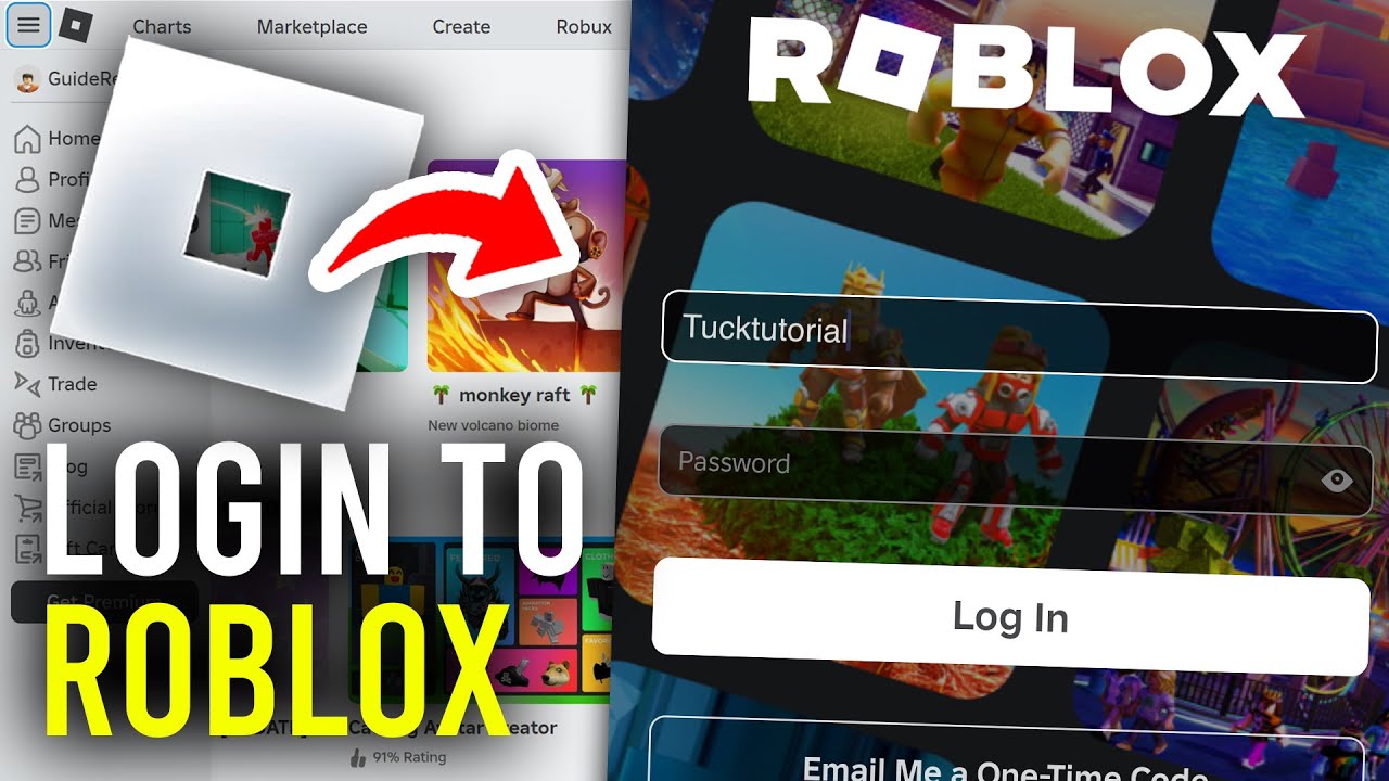 How To Log In To Roblox - Full Guide - YouTube