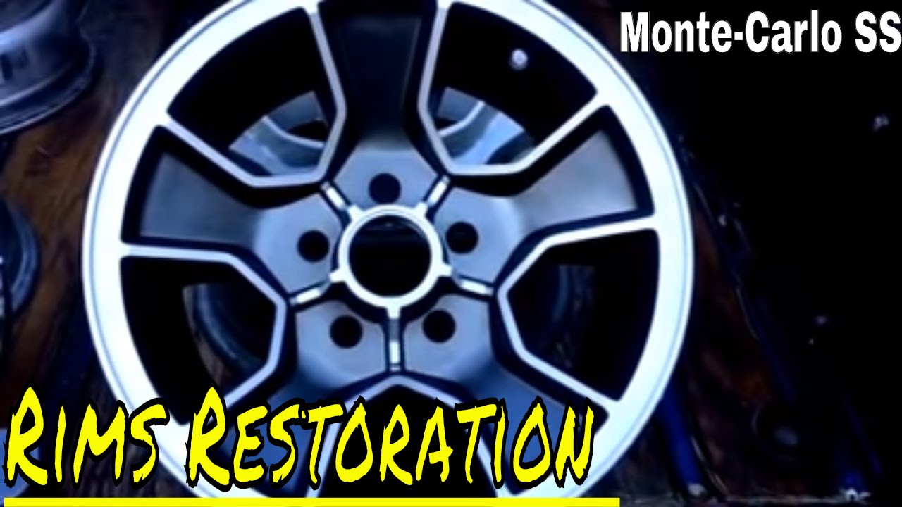 80's Monte-Carlo SS Rims restoration - YouTube
