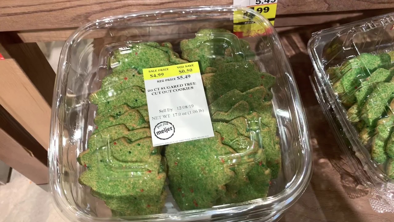 Meijer Cookies And more Nov 2019 - YouTube