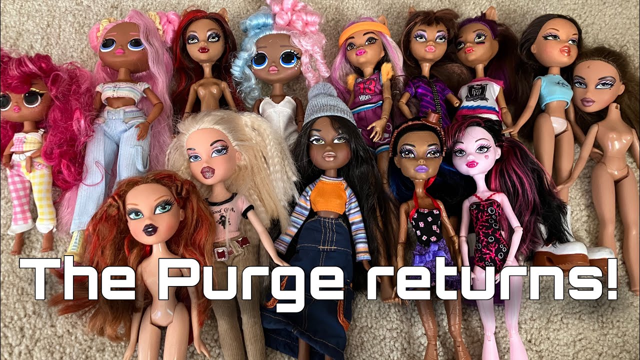 THE GRAND DOLL COLLECTION PURGE RETURNS- downsizing my collection ...