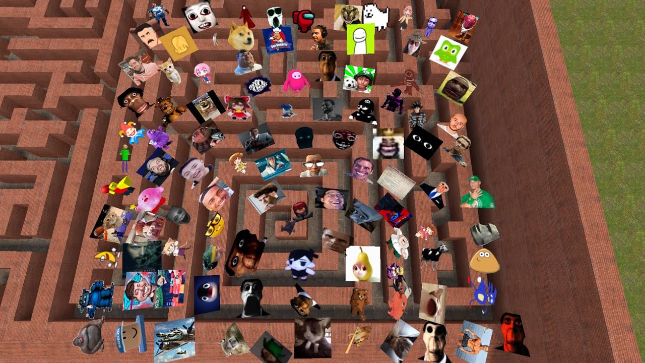 Nico's Nextbots Maze in Garry's Mod! - YouTube