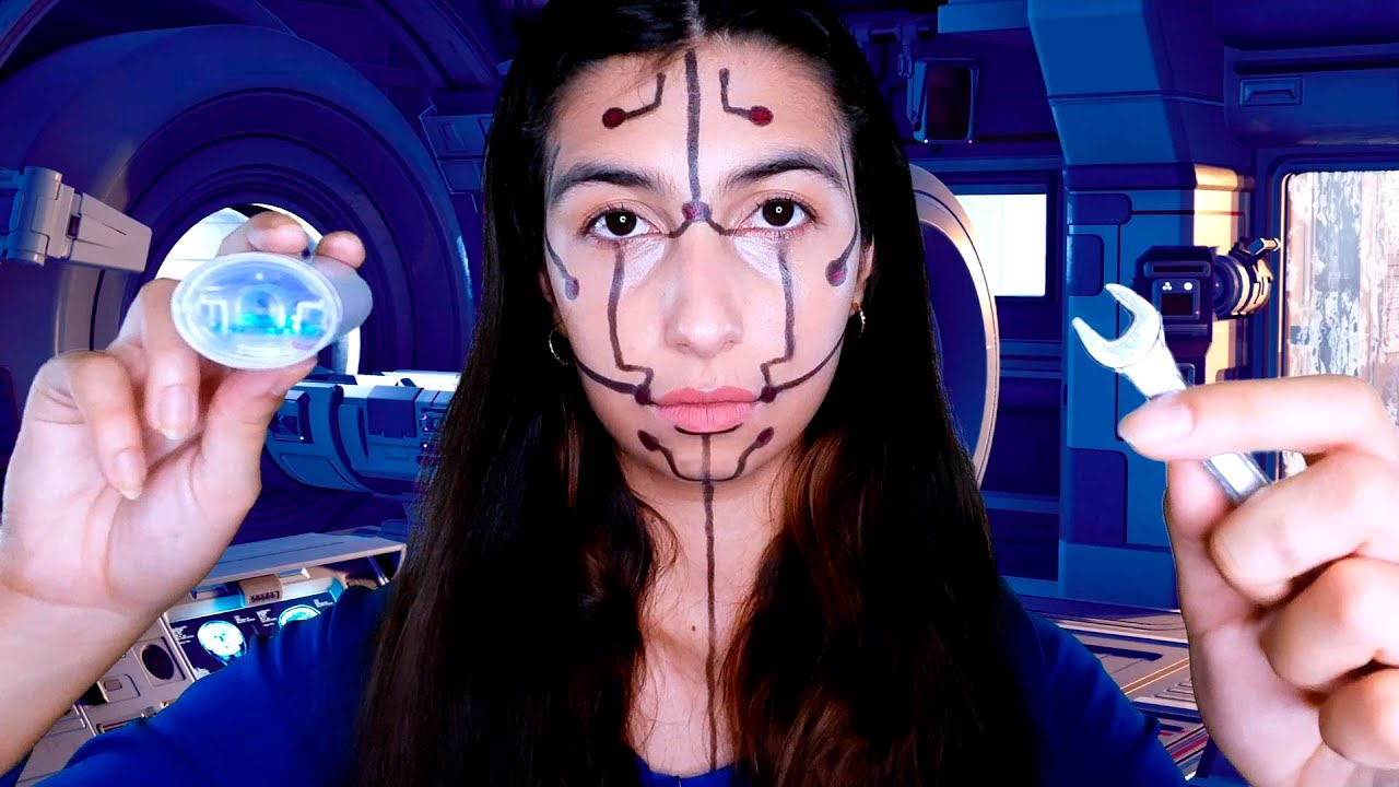 ASMR ANDROID CONSERTANDO VOCÊ - YouTube