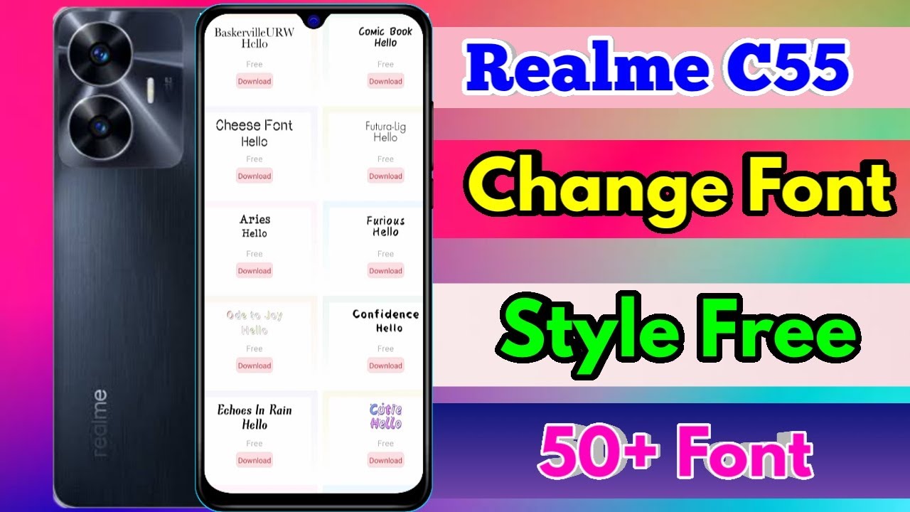 How To Change Font Style In Realme C55 Realme C55 Font Style Change how-to-change-font-style-in-realme-c55-realme-c55-font-style-change