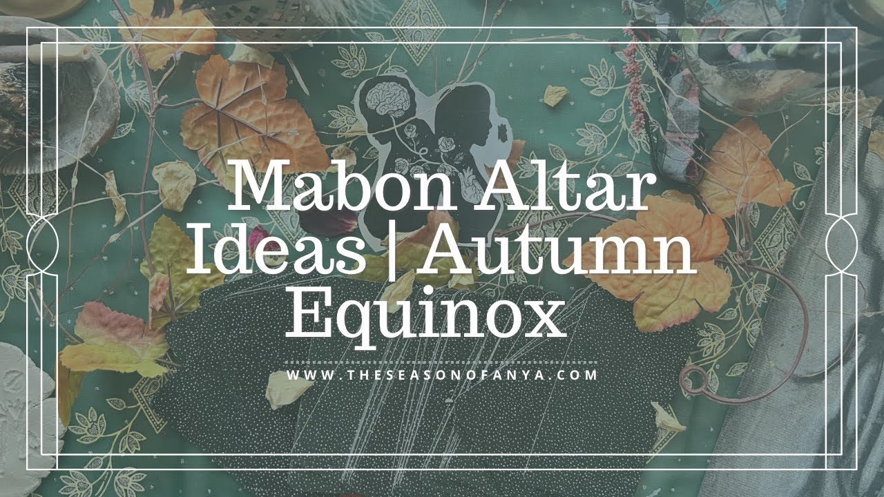 Mabon Altar Tour | Mabon Altar Setup | Witchcraft for Beginners | The ...