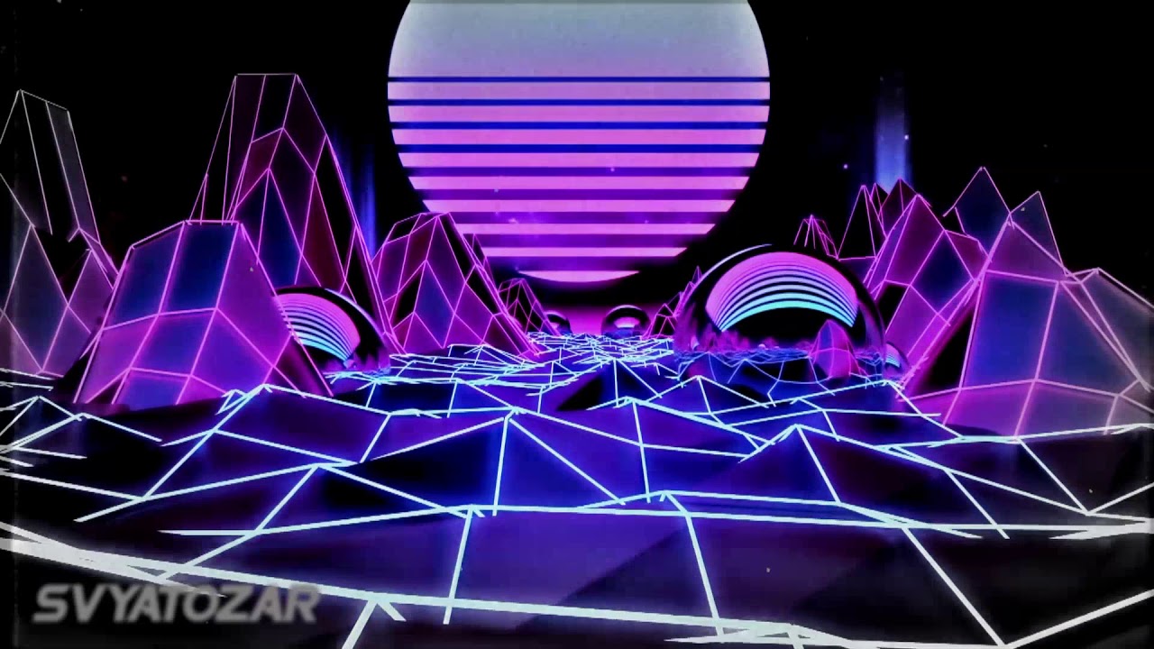 80's VHS NEON MOON 2018 (loop) - YouTube