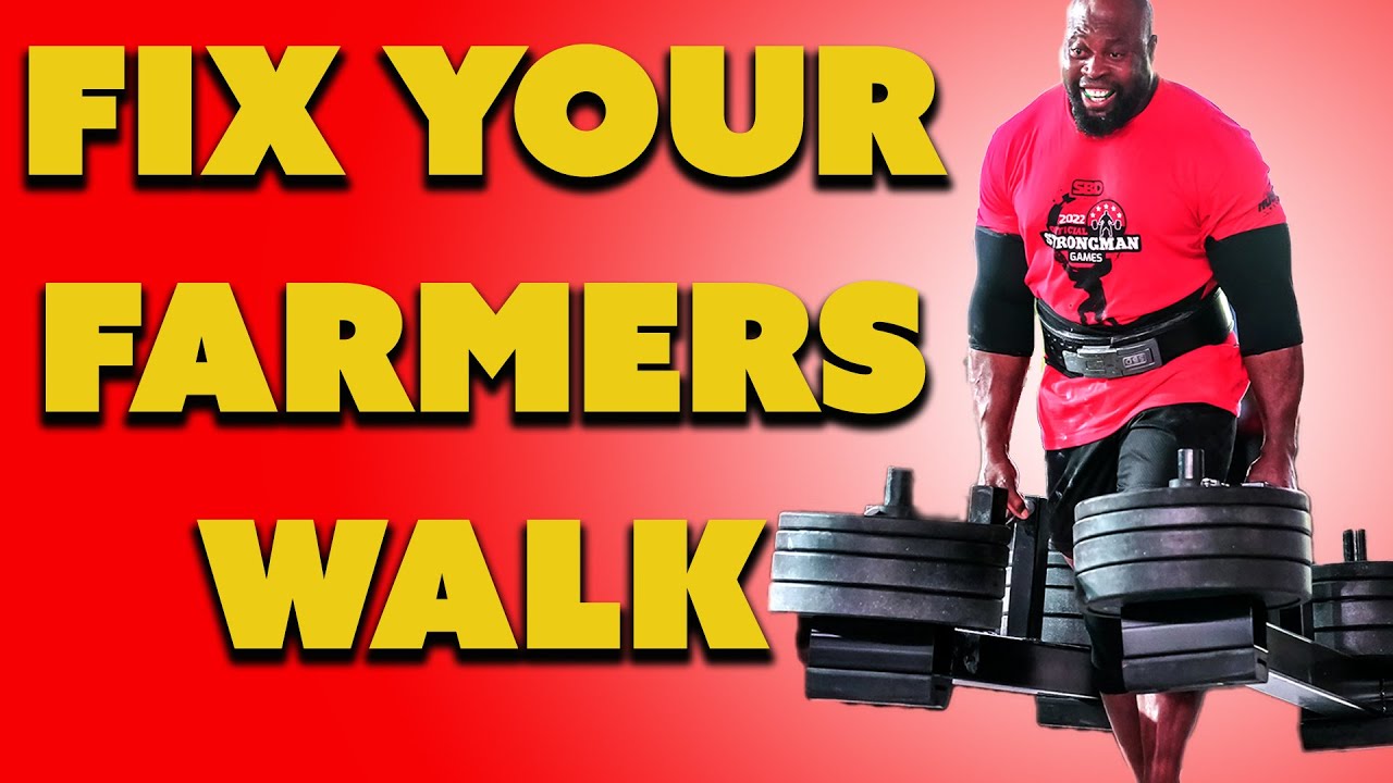 NEVER drop your farmers walk again! Strongman grip programme - YouTube