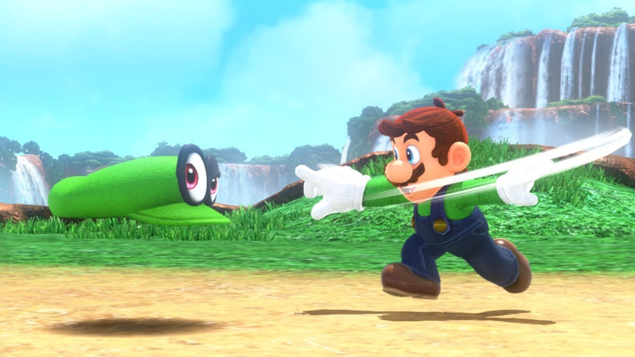 SUPER LUIGI ODYSSEY...?! (Super Mario Odyssey) - Luigi Run (Part 1 ...
