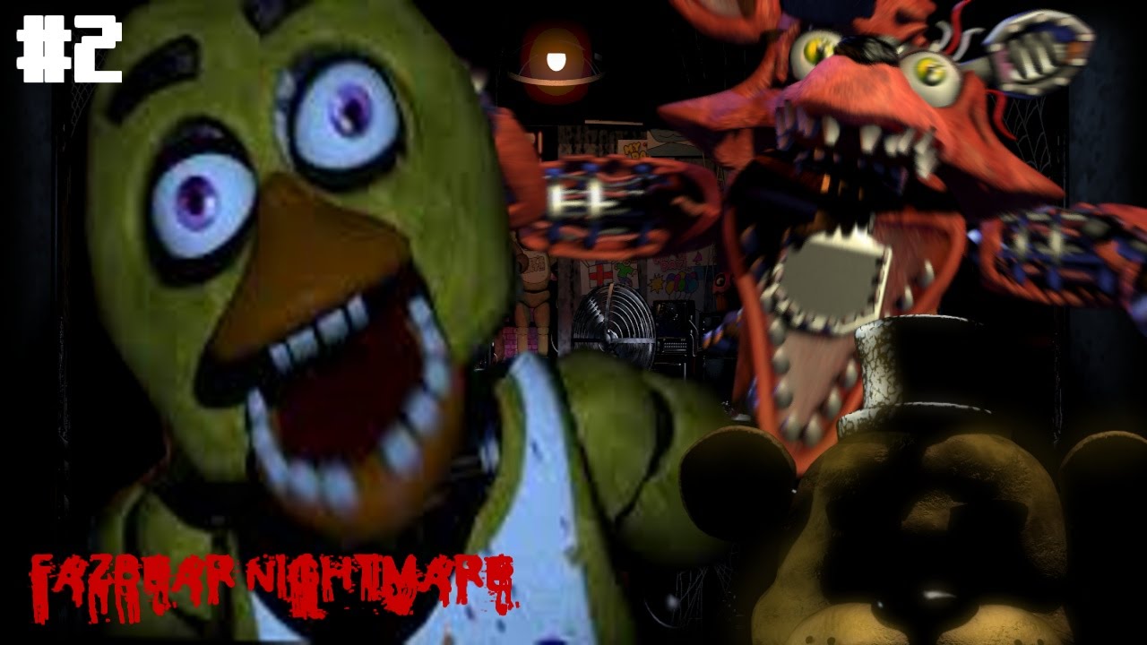 Fazbear Nightmare - FNAF Fan-Game - Part 2: Getting To 1 AM - YouTube