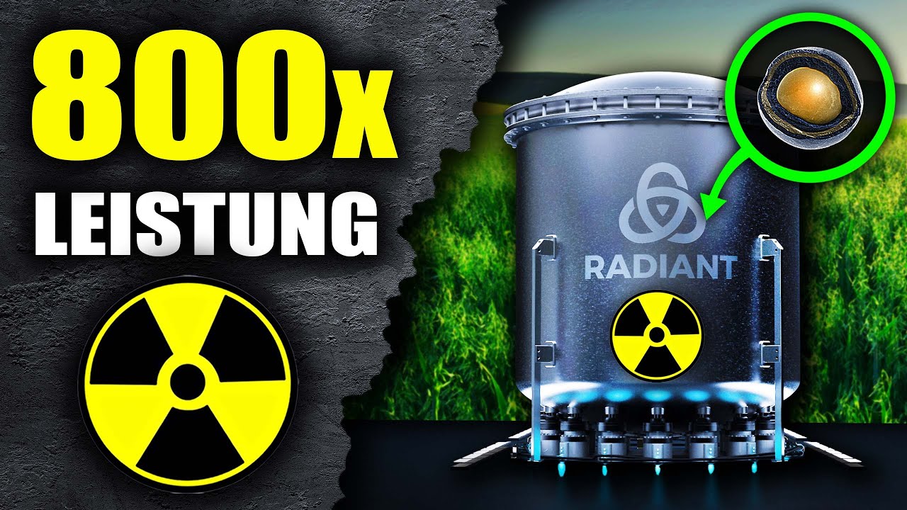 Neuer Mini-Reaktor versorgt 5200 Menschen mit Strom - YouTube