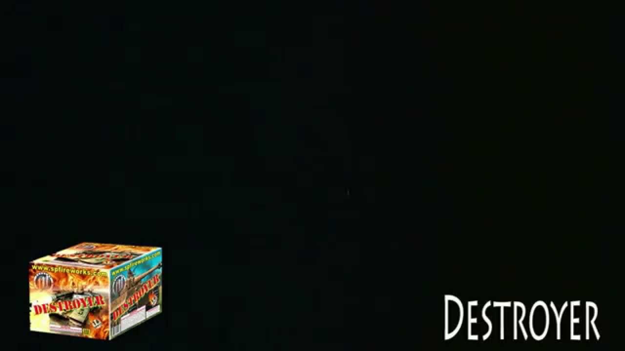 Destroyer - Supreme Fireworks - SP5010 - YouTube