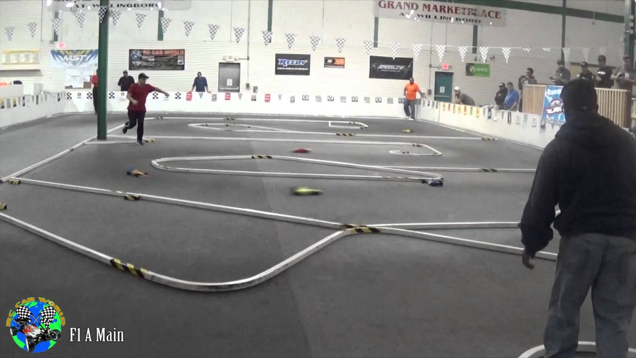RC Car World - RMH Charity Race Dec. 14, 2014 F1 A Main - YouTube