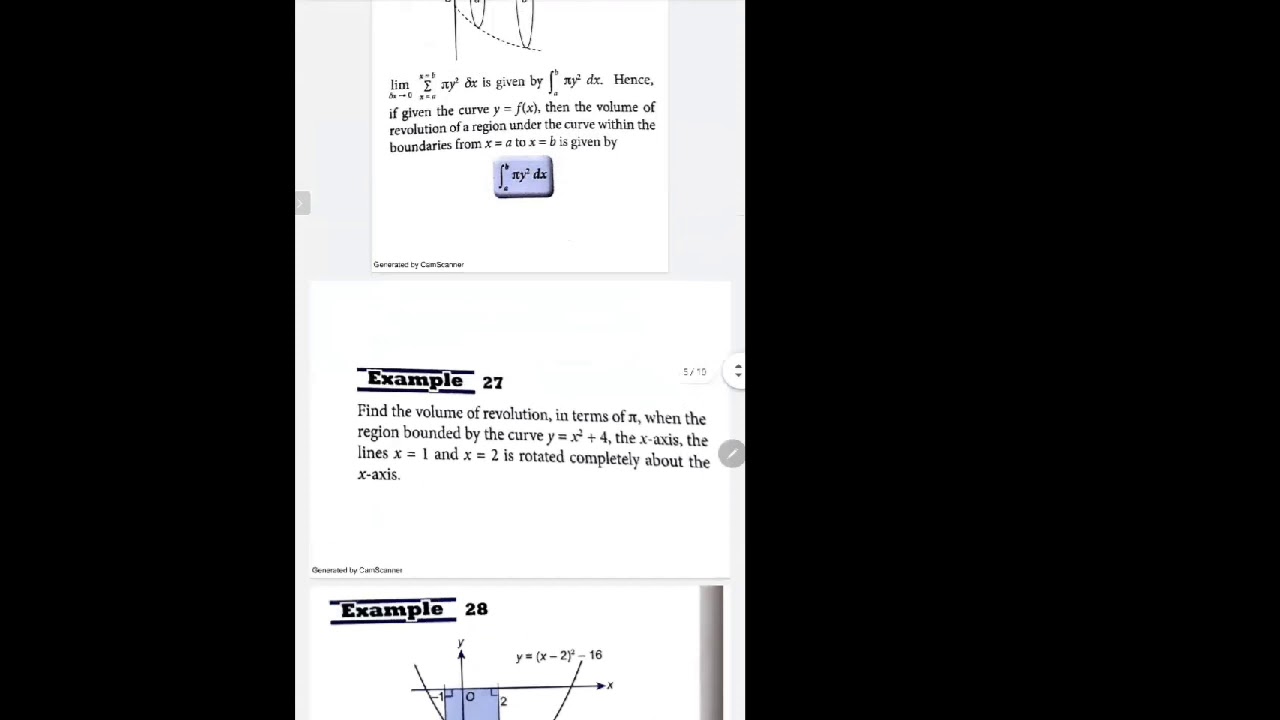 Form 5, Chapter 3 : 3.2 Definite Integrals(F) - YouTube