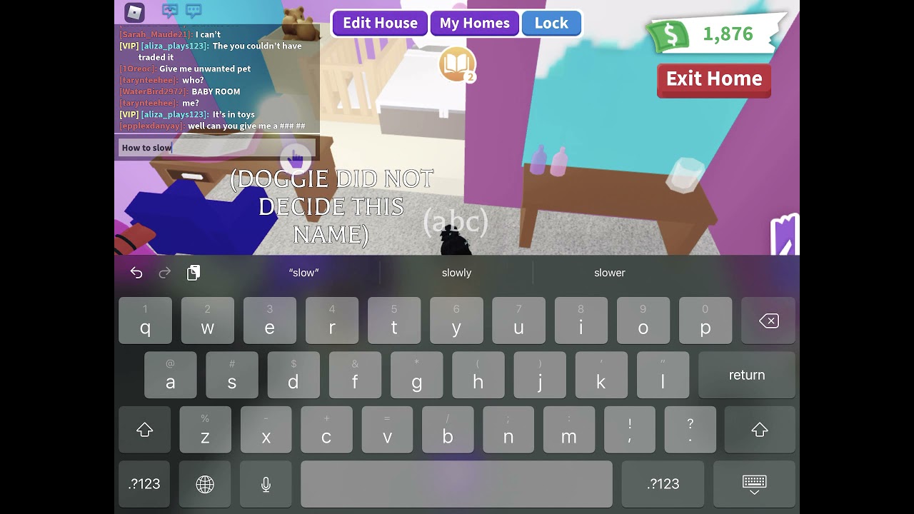 How to slow walk! Roblox Adopt Me Hacks - YouTube