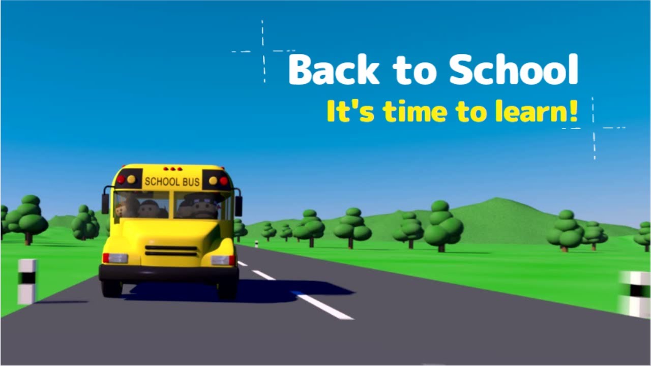 School Bus Kids Song | Nursery rhymes | Children's songs by Patty ...