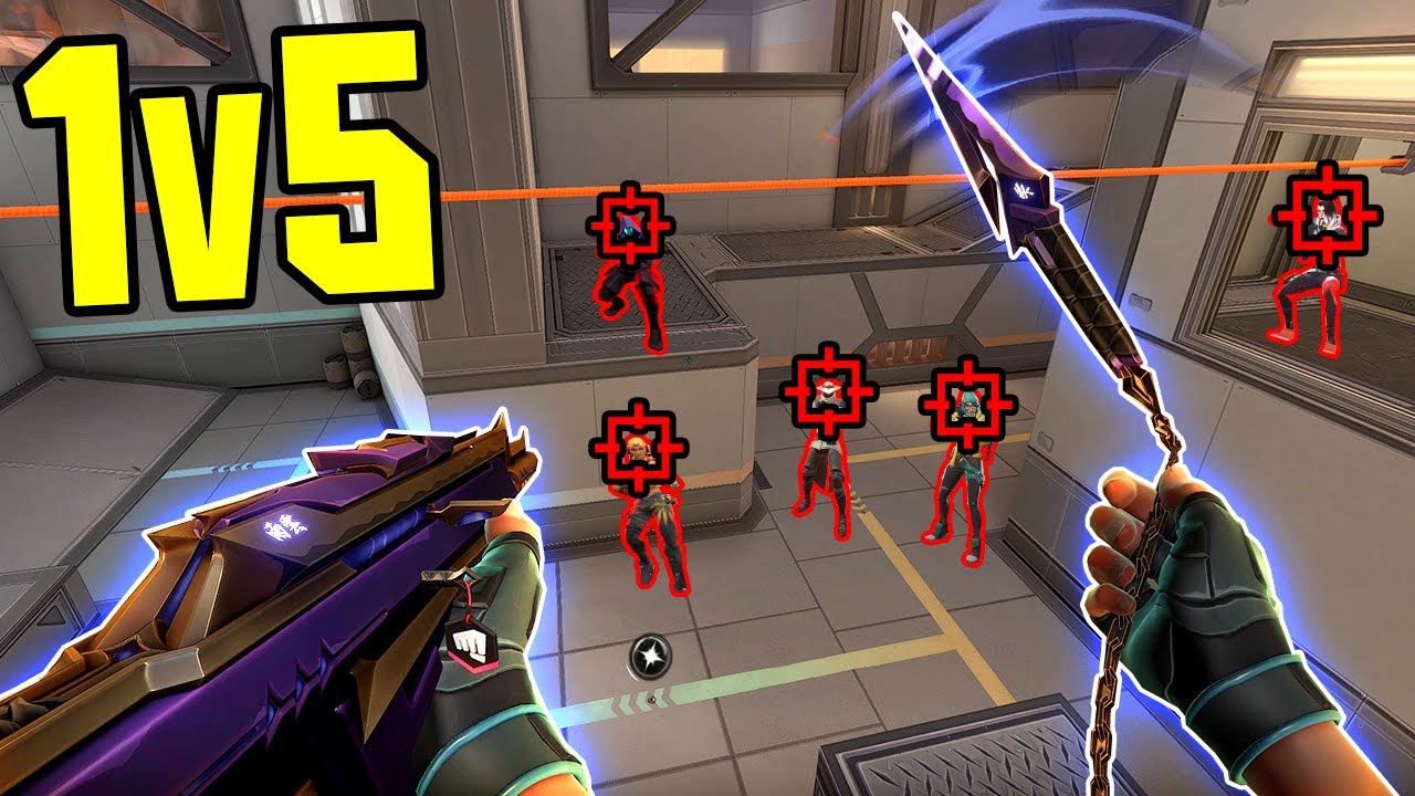 1v5 but HE'S HIM... - YouTube