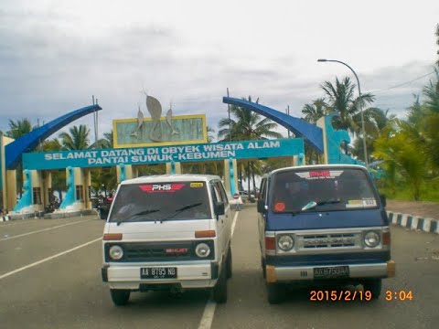 Hijet 1000 Touring ke Pantai Suwuk Kebumen