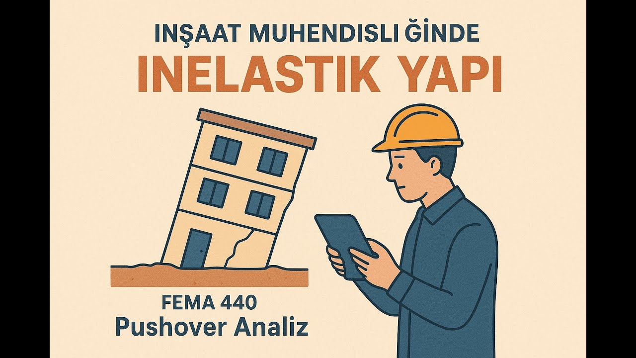 FEMA 440 Işığında İnelastik Yapı ve Pushover Analiz - YouTube