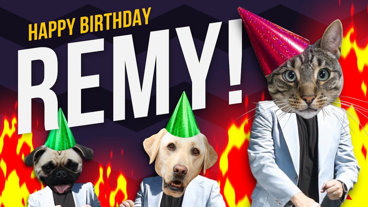 Happy Birthday Remy - It's time to dance! - YouTube