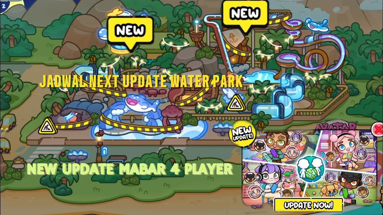 NEW UPDATE DAN NEXT UPDATE DI AVATAR WORLD PAZU - YouTube