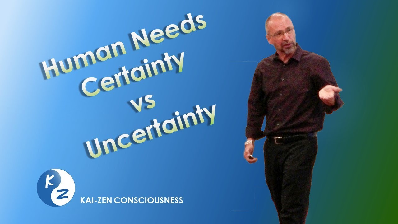 How Certainty & Uncertainty Can Run Our Lives - YouTube
