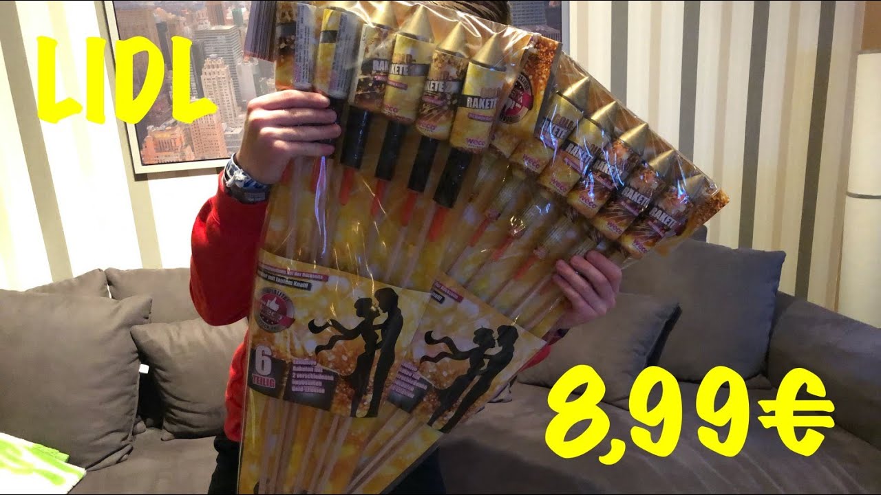 Weco Gold Raketen - LIDL 8.99€ - TOP! - YouTube