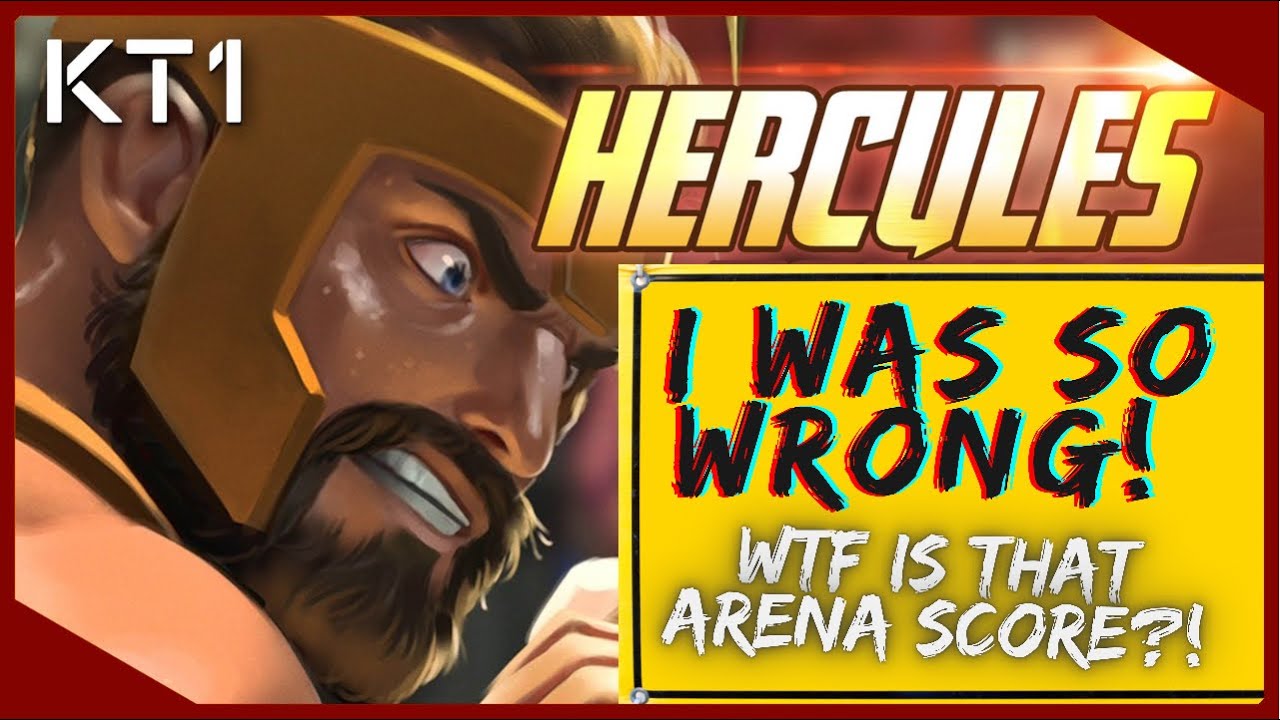 Hercules Arena Scores Were Insane And Inhuman! My Grind Results And ...