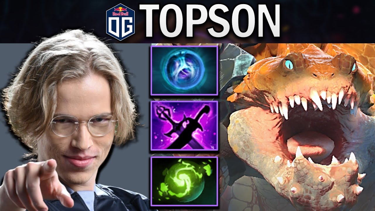 OG.TOPSON PRIMAL BEAST WITH 22 KILLS & REFRESHER - DOTA 2 7.31 GAMEPLAY ...