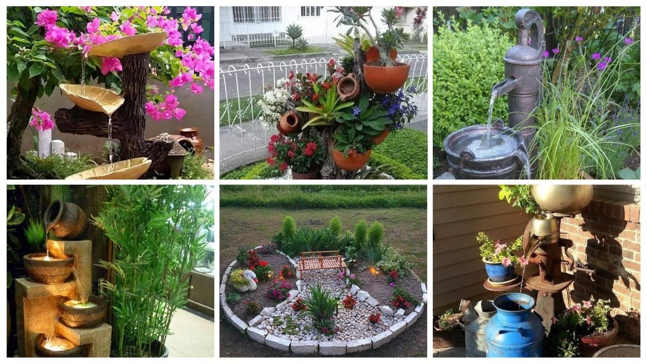 Original garden fountain ideas: Decorate the garden of your dreams| 5 ...