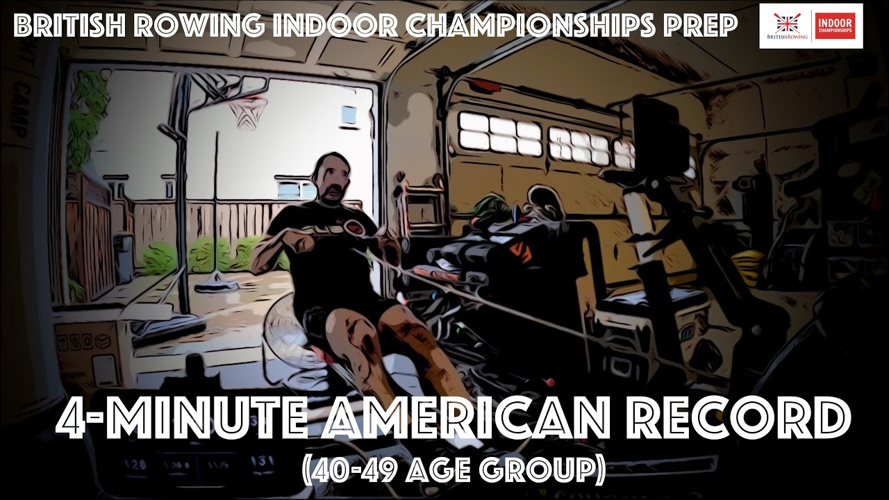 🚨 NEW AMERICAN RECORD! 🚨 4-minute row - YouTube