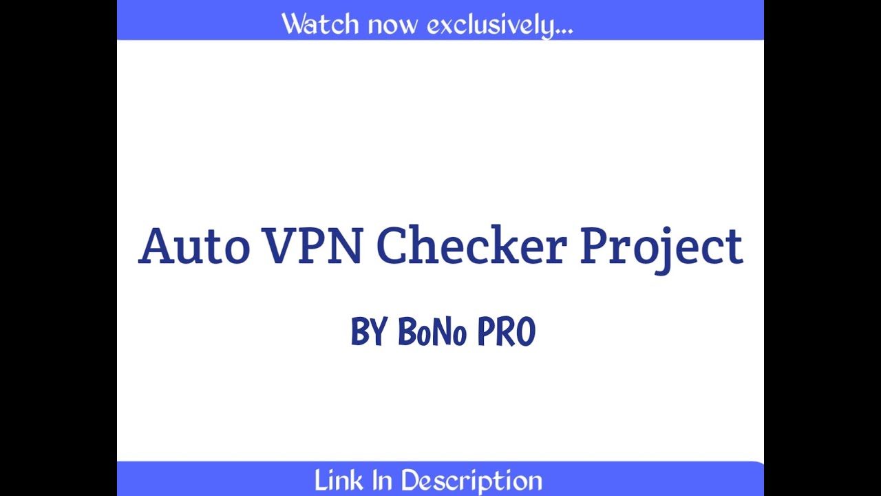 Auto VPN Checker In Sketchware - YouTube