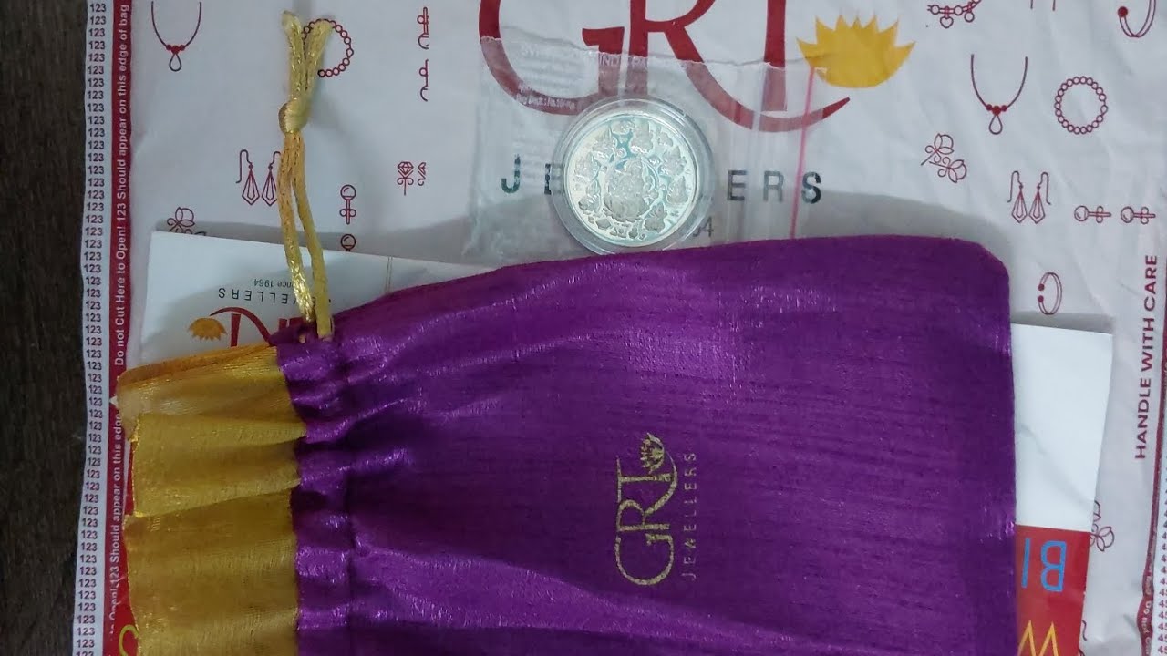 10 grams silver coin (GRT) full details in tamil 💖 - YouTube