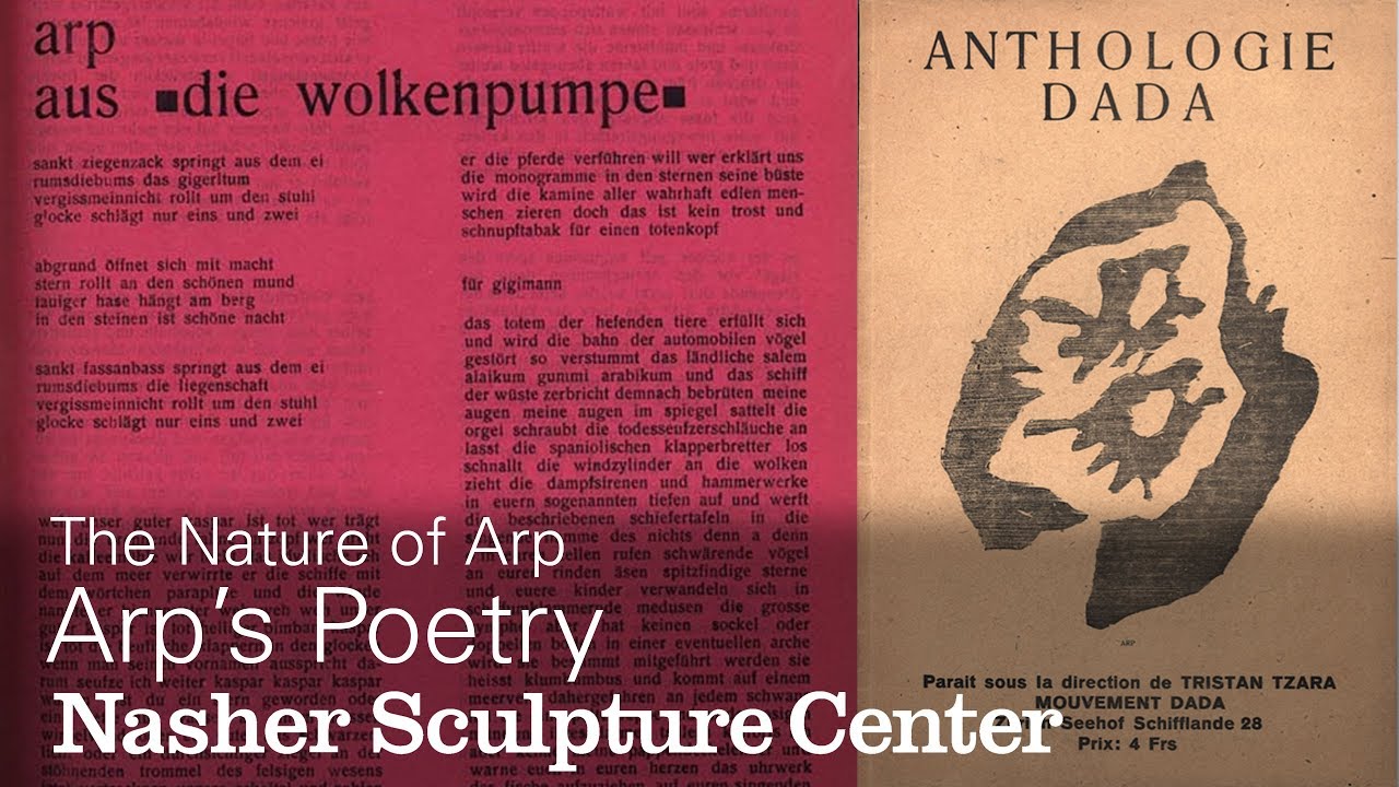 Words without Borders: The Poetry of Jean Arp - YouTube