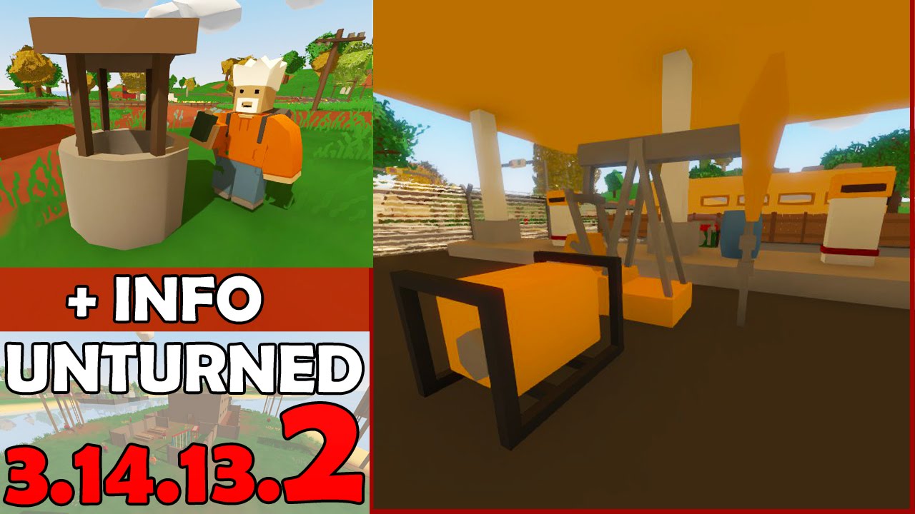 Unturned - Update 3.14.13.2: Armazenamento, Água e Combustível! [+Info ...