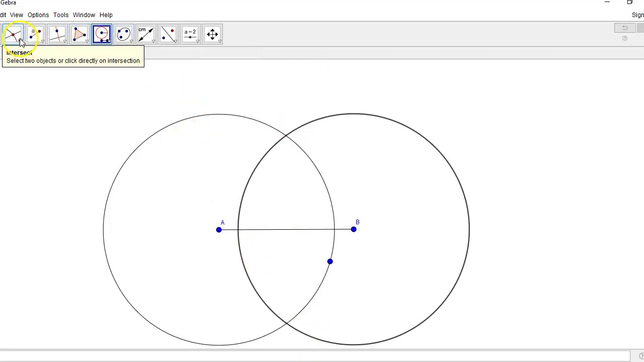 Geometric Constructions using Geogebra - YouTube