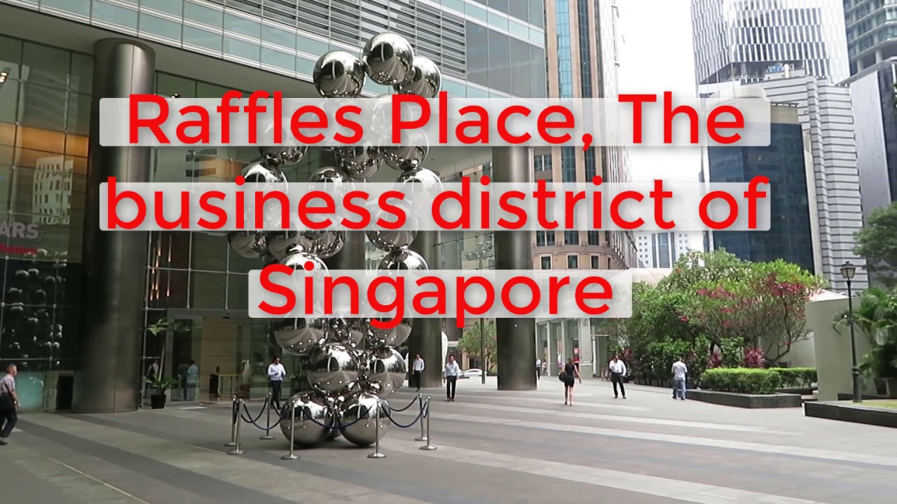 Raffles Place, Singapore, The Arcade - YouTube