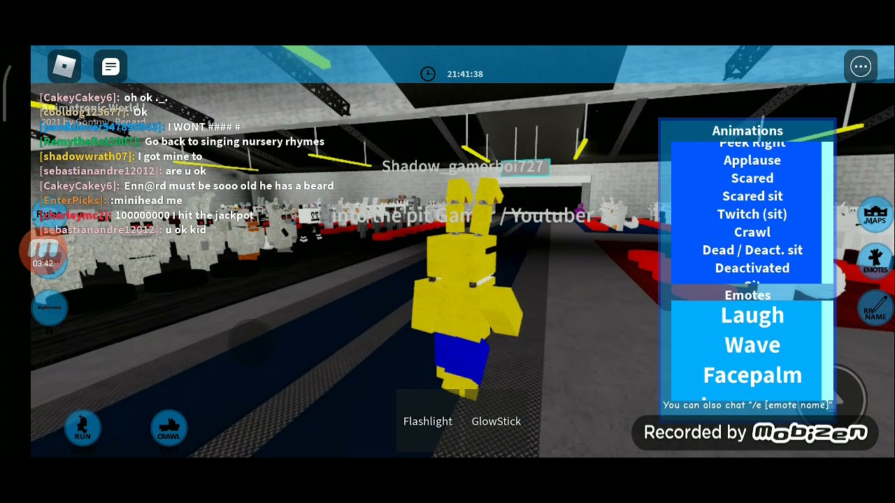 testing my oc! animatronic world roblox [SEARCH MY USERNAME AND ADD ME ...
