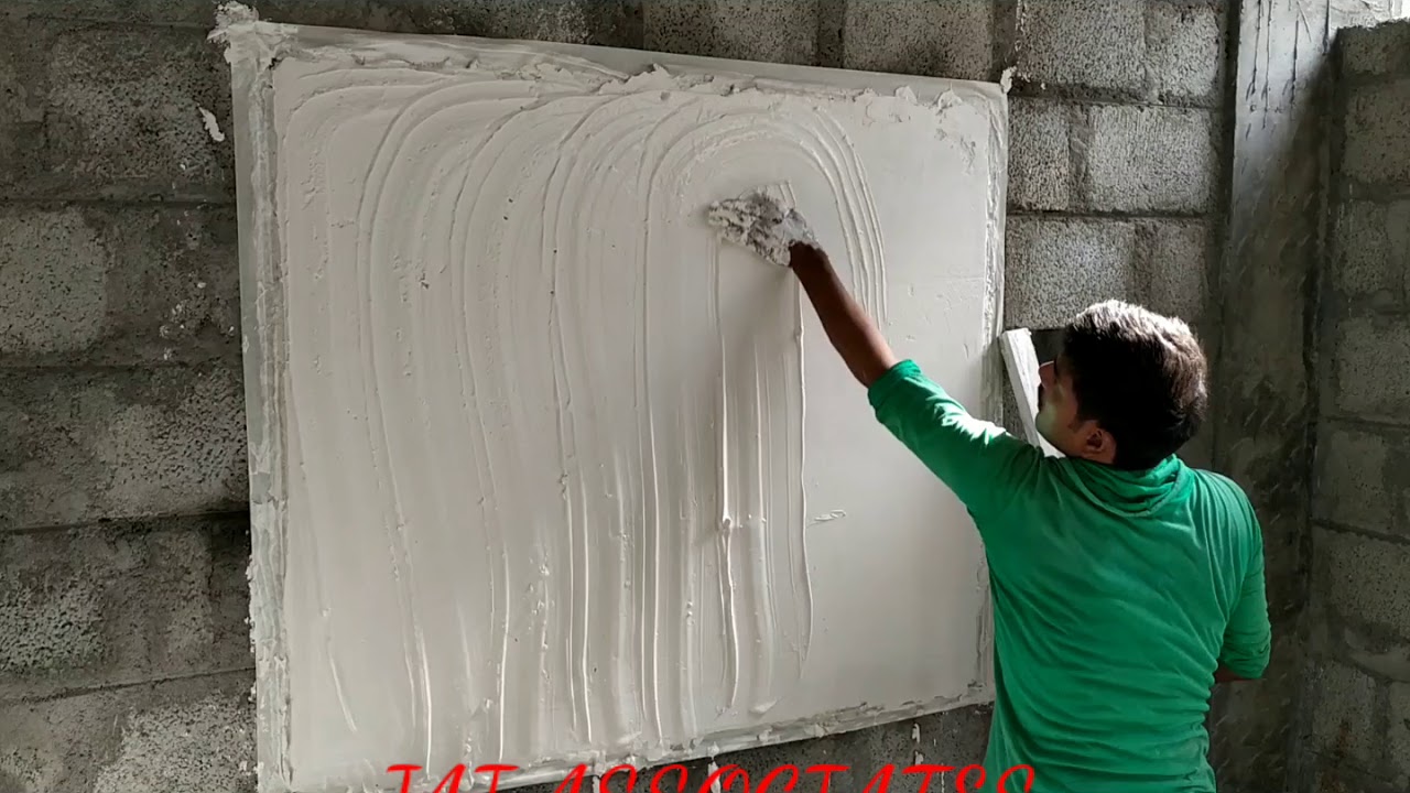 Gypsum Plaster @ Coimbatore// Jai Associates - YouTube