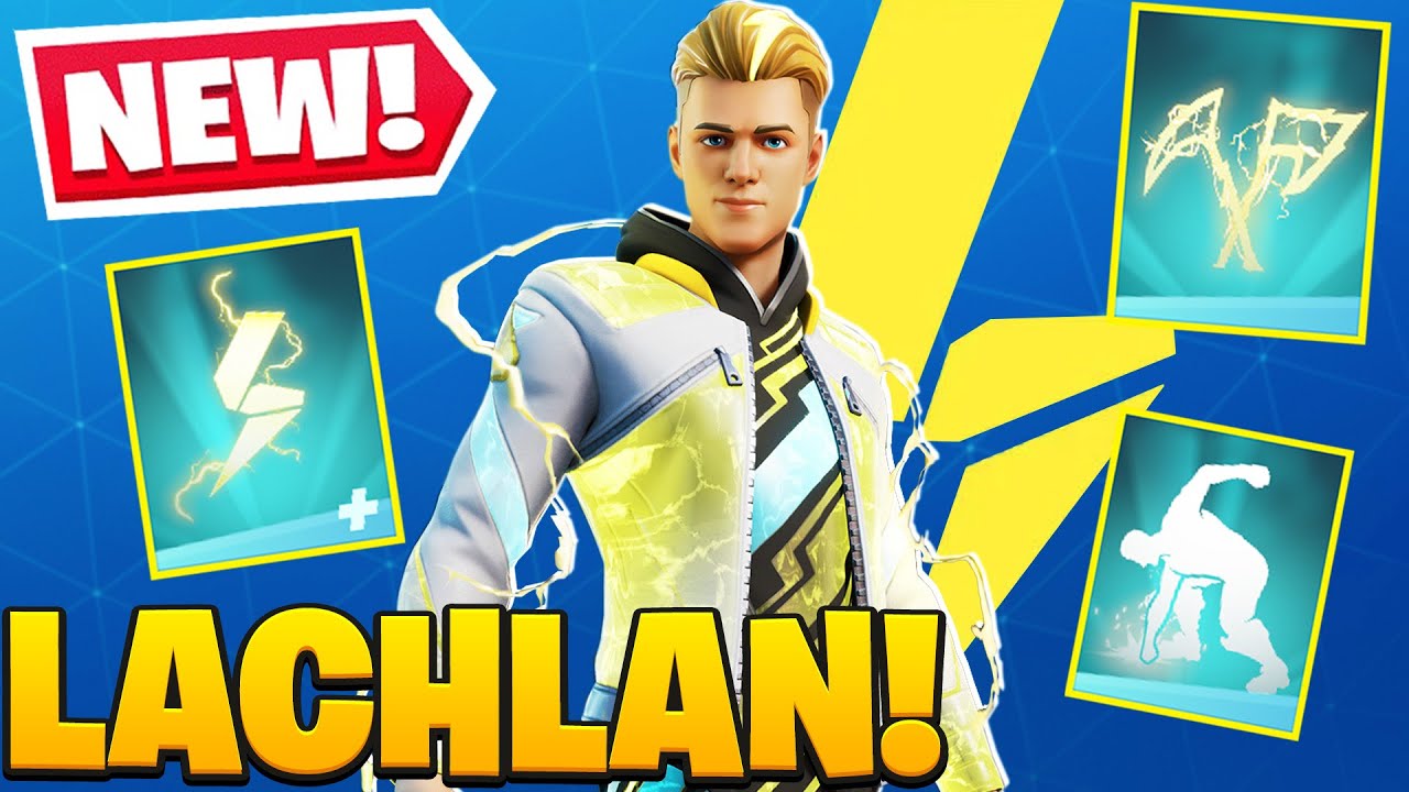 The NEW LACHLAN SKIN EARLY In FORTNITE! - YouTube